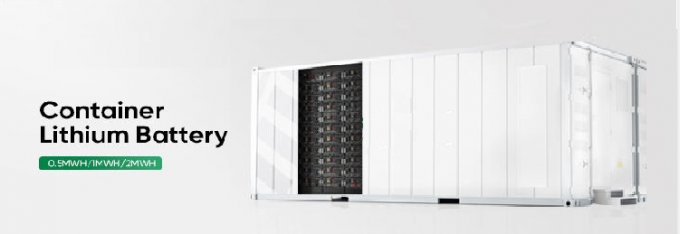 1000 1500Kwh Commercial Solar Battery Storage Systems 2000 2500Kwh 20FT 40FT Container
