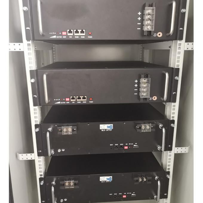 48V 50Ah Telecom Lithium Battery 3U Module For Off Grid Energy Storage ...